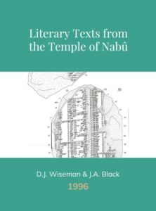 Literary Texts from the Temple of Nabû - The British Institute for the ...